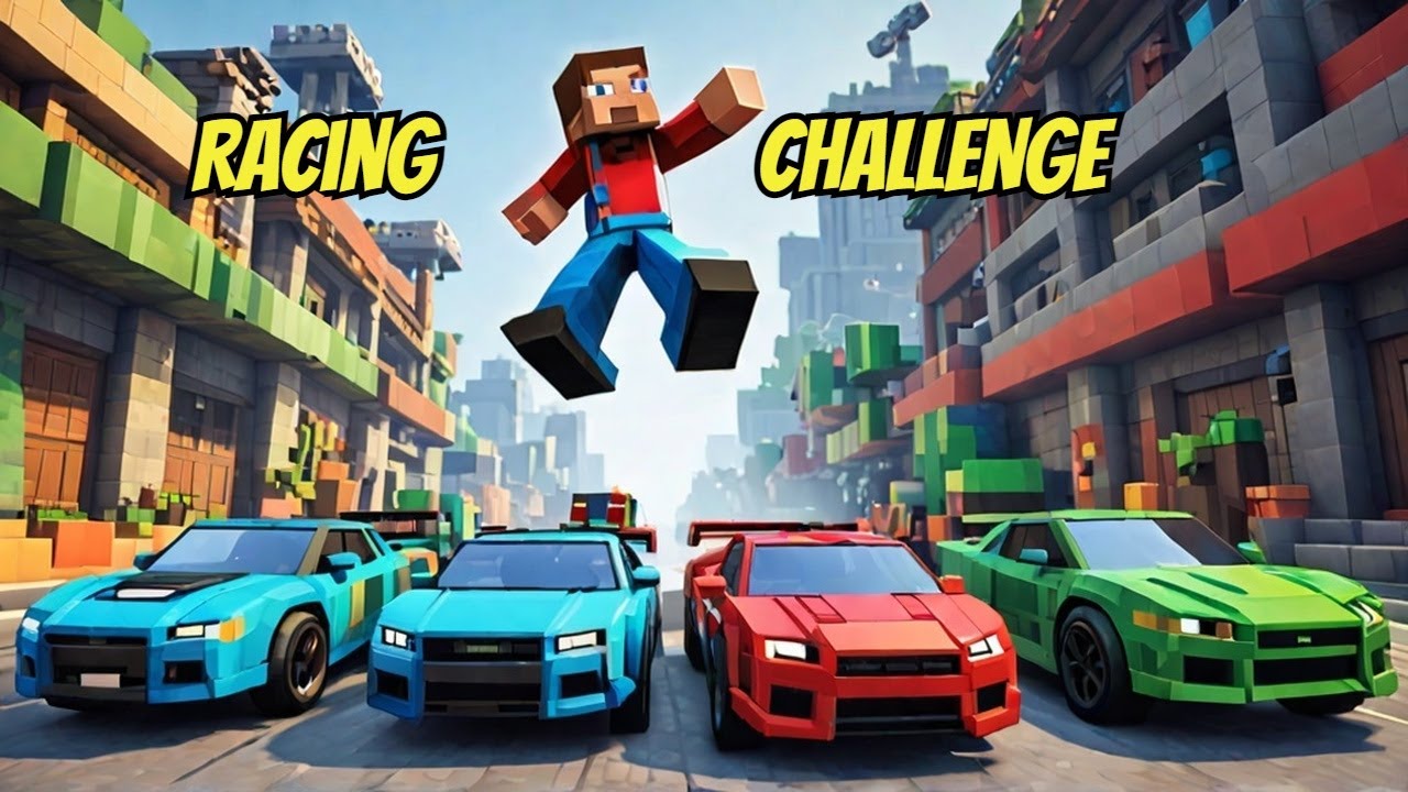 5 Minecraft Car Racing Hacks You Never Knew Existed! - YouTube
