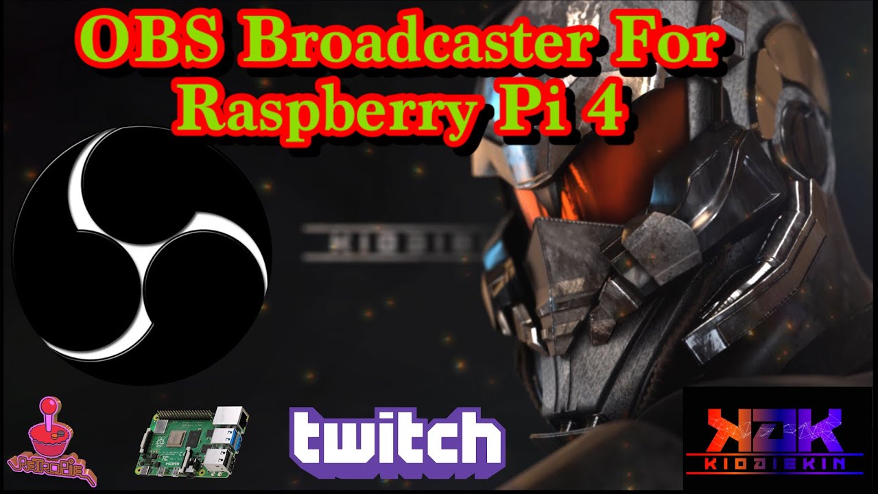 Raspberry Pi 4 OBS Desktop Live Streaming - YouTube