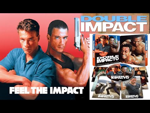 DOUBLE IMPACT - BLU RAY - STEELBOOK + 8 cartes postales exclusives ...