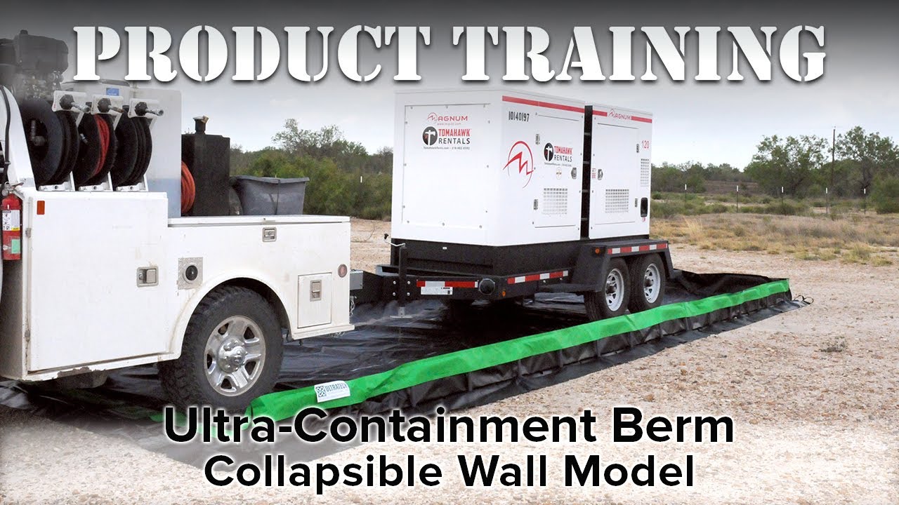 UltraTech Product Training - Ultra-Containment Berm, Collapsible Wall ...