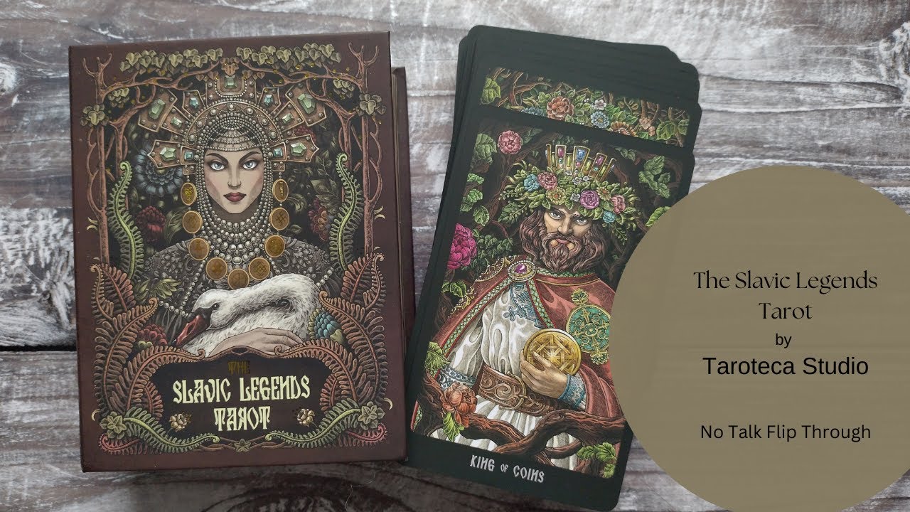 Slavic Legends Tarot by Taroteca Studio - Silent flip through - YouTube