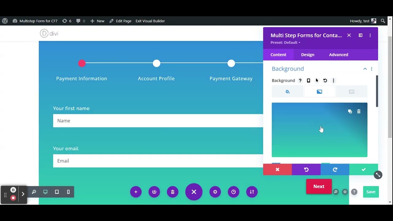 How to Change Form Wrapper Background Colors ? - YouTube
