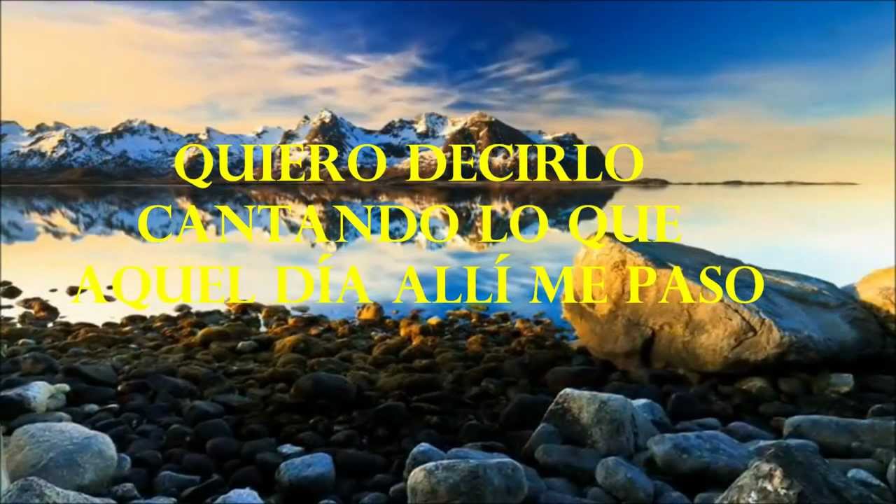 Me dijo - Alex Campos - Letra - YouTube