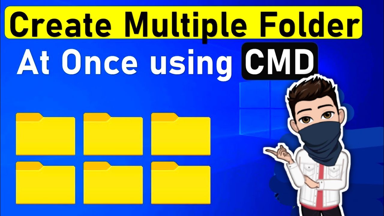 🔥 Create Multiple Folder At Once Using Command Prompt In One Second 2804
