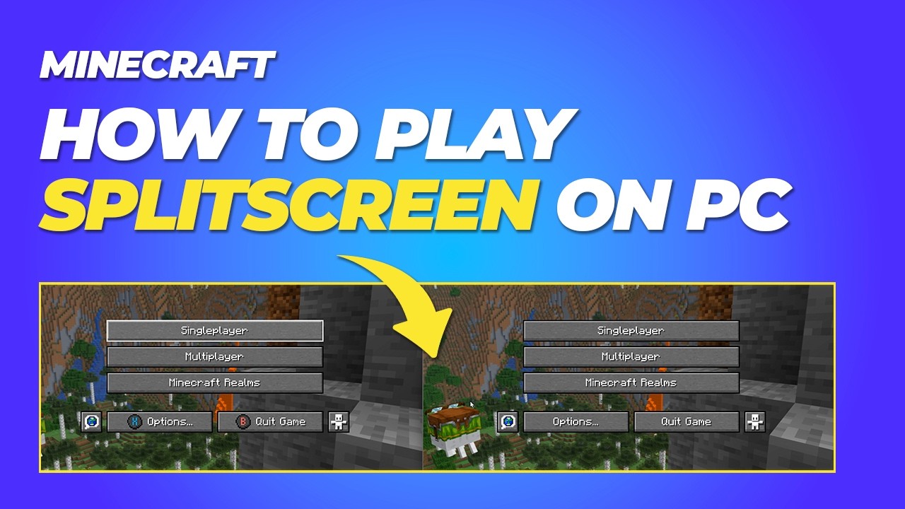 Easy Minecraft Splitscreen Setup (Java + Fabric) - YouTube