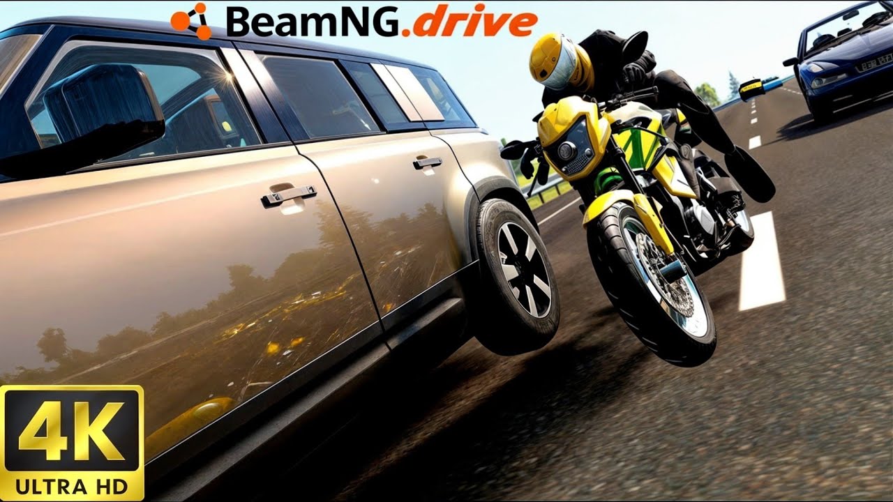 DEADLY MOTORCYCLE ACCIDENTS [BeamNG.Drive]#biker - YouTube