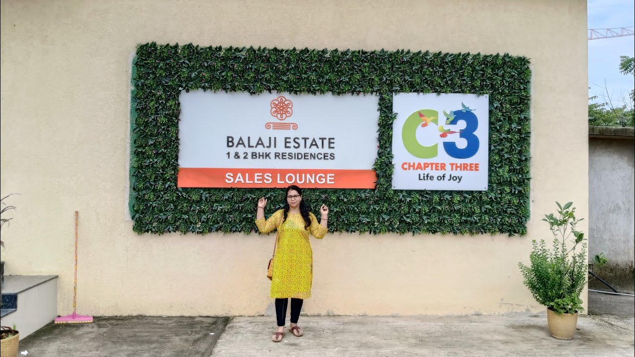 Balaji Estate Umbarli Dombivli township sample flats model full tour ...