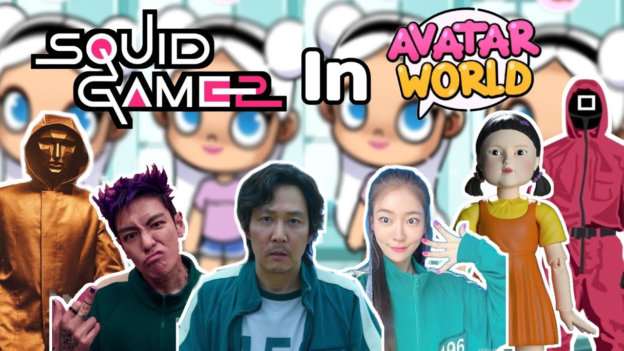 😱😱How To Make Squid Game 2 🦑 Characters In Avatar World 🍂🎯#avatarworld ...