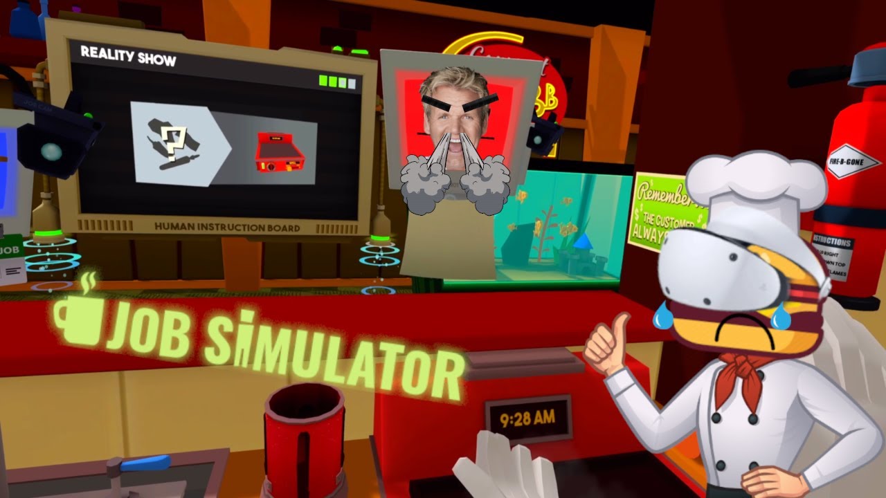 WHAT ARE YOU!!! / Job Simulator - Gourmet Chef - YouTube