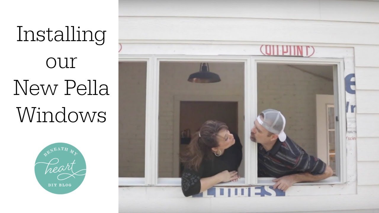 Installing our New Pella Windows - YouTube