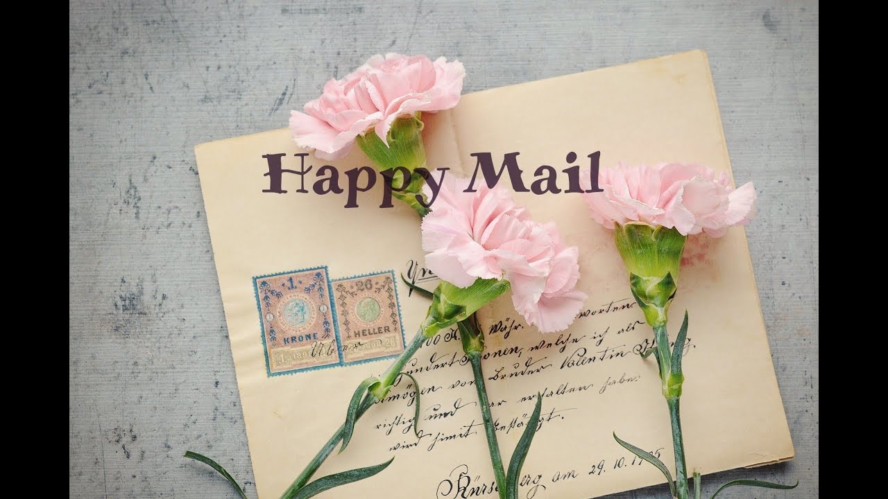 SURPRISE HAPPY MAIL From Crafts & Tea With Janet Kay - YouTube