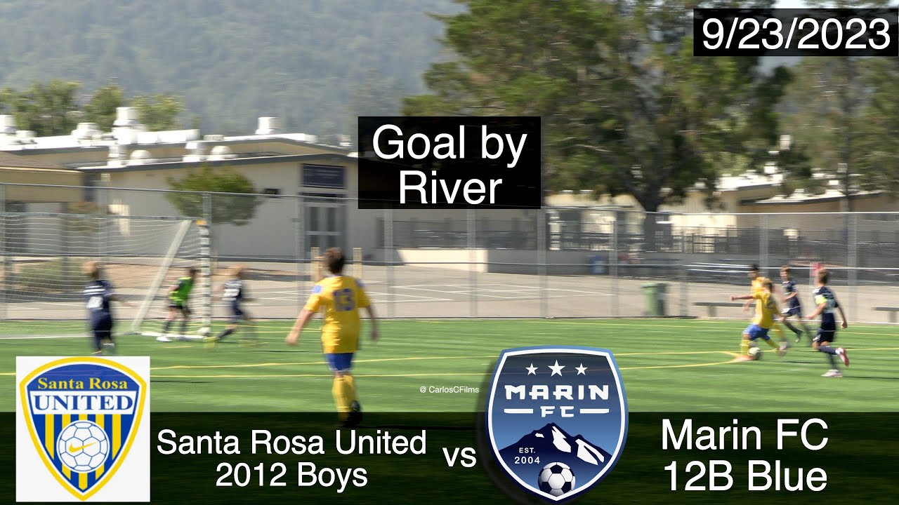 Santa Rosa United 2012 Boys vs Marin FC Highlights Loss (7-1) 9/23/2023 ...