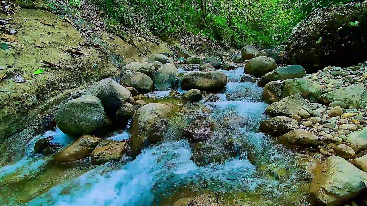 Heaven’s Soothing River Path – Soft Flowing Water Sounds for Mindful ...