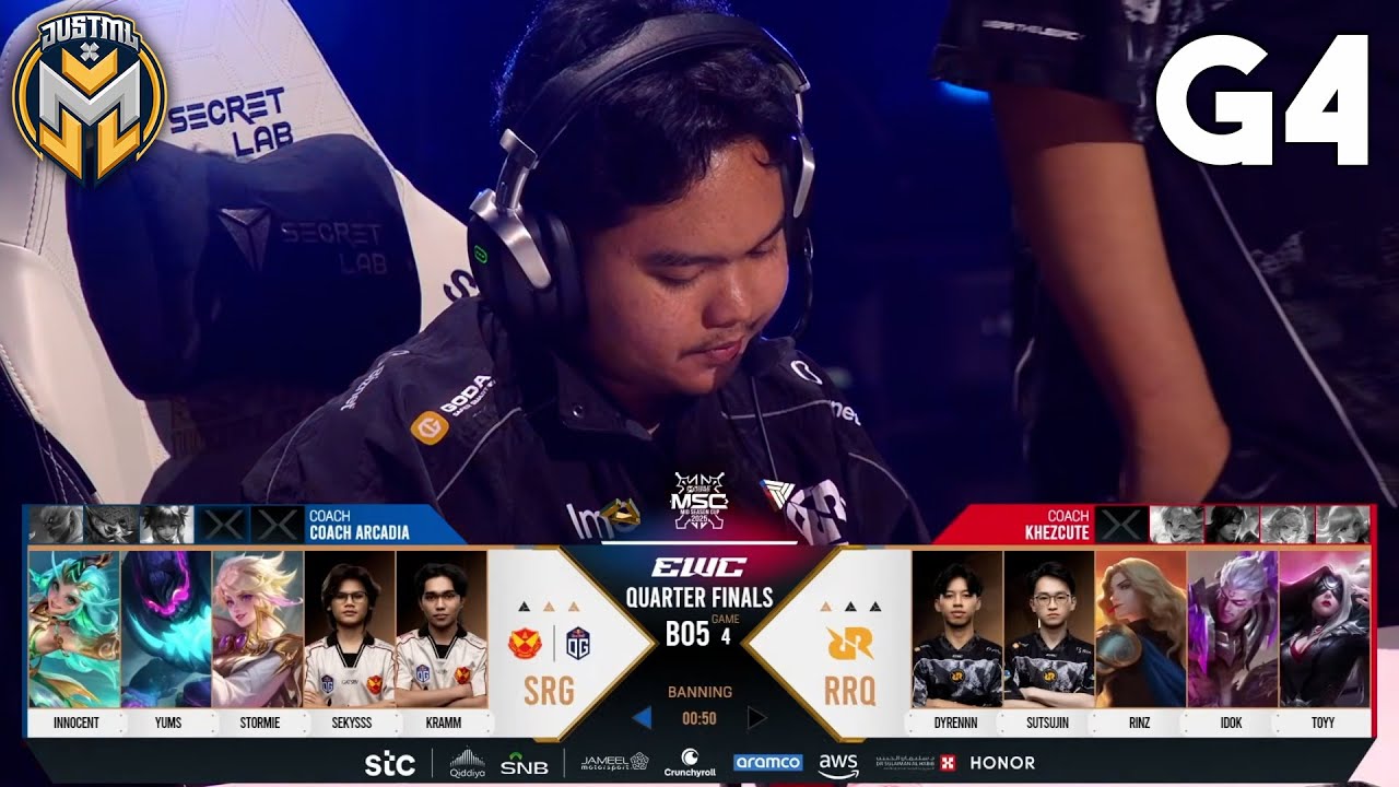 RRQ VS SRG.OG GAME 4 | KNOCKOUT STAGE DAY 2 | MLBB MSC 2025 - YouTube