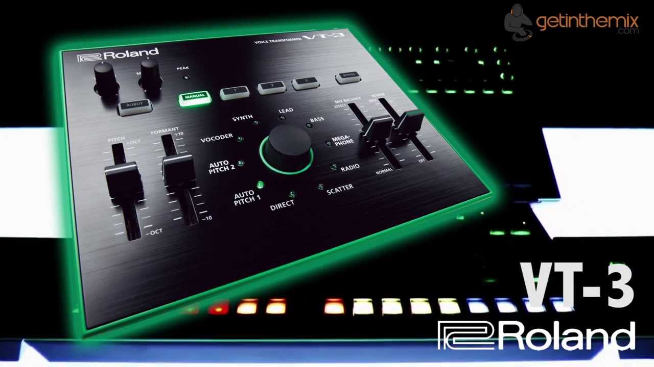 Roland VT-3 AIRA Voice Transformer and Effects - YouTube