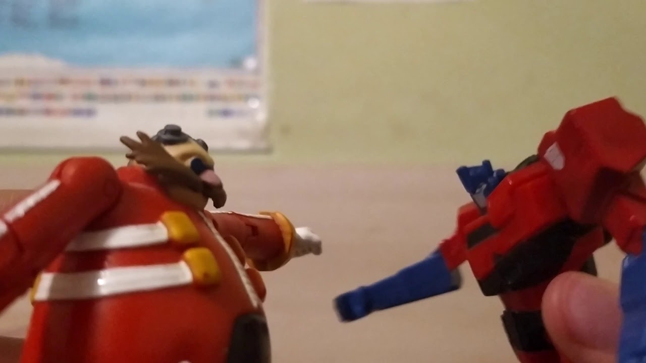 Dr Eggman și Optimus Prime - YouTube