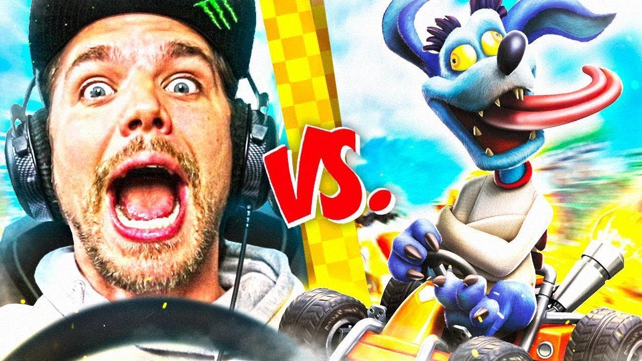 Skyrroz VS Ripper Roo ! - Crash Team Racing #2 - YouTube