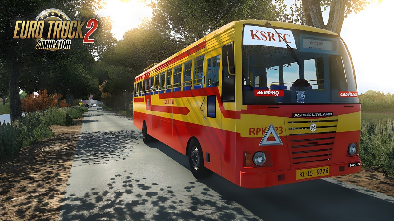 KERALA SRTC EXPRESS 😎 GAMEPLAY || EURO TRUCK SIM 2 - YouTube