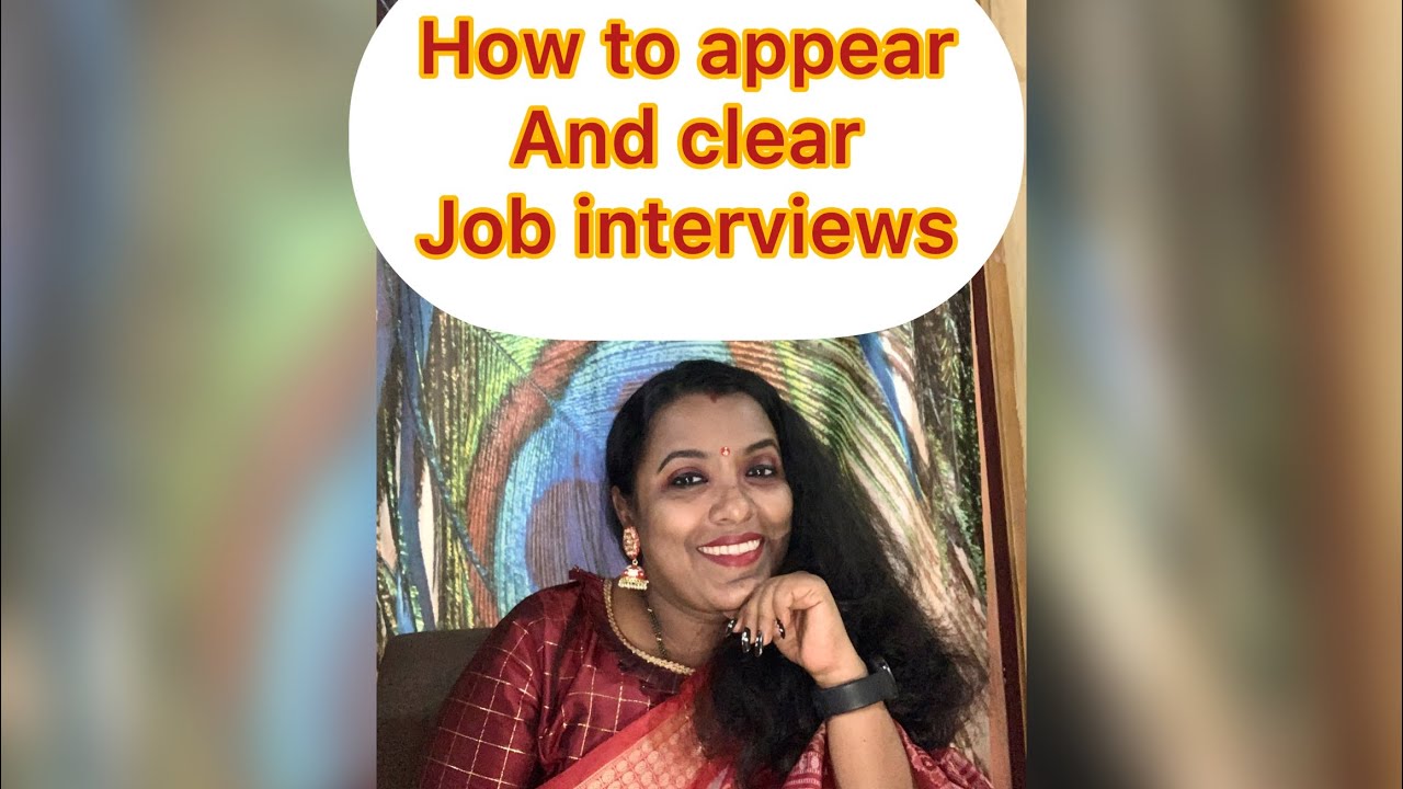 How to appear and clear job interview - YouTube