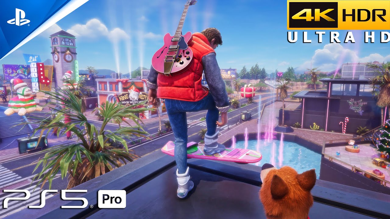 Fortnite Next-Gen (PS5 Pro) 4K HDR 60 FPS Gameplay | Chapter 7 Season 1 ...