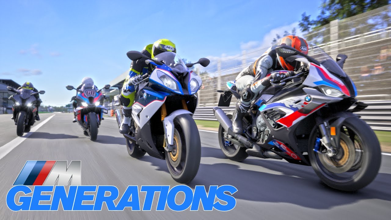 All BMW S1000RR & M1000RR Generations on the Monza Track | Ride 5 ...