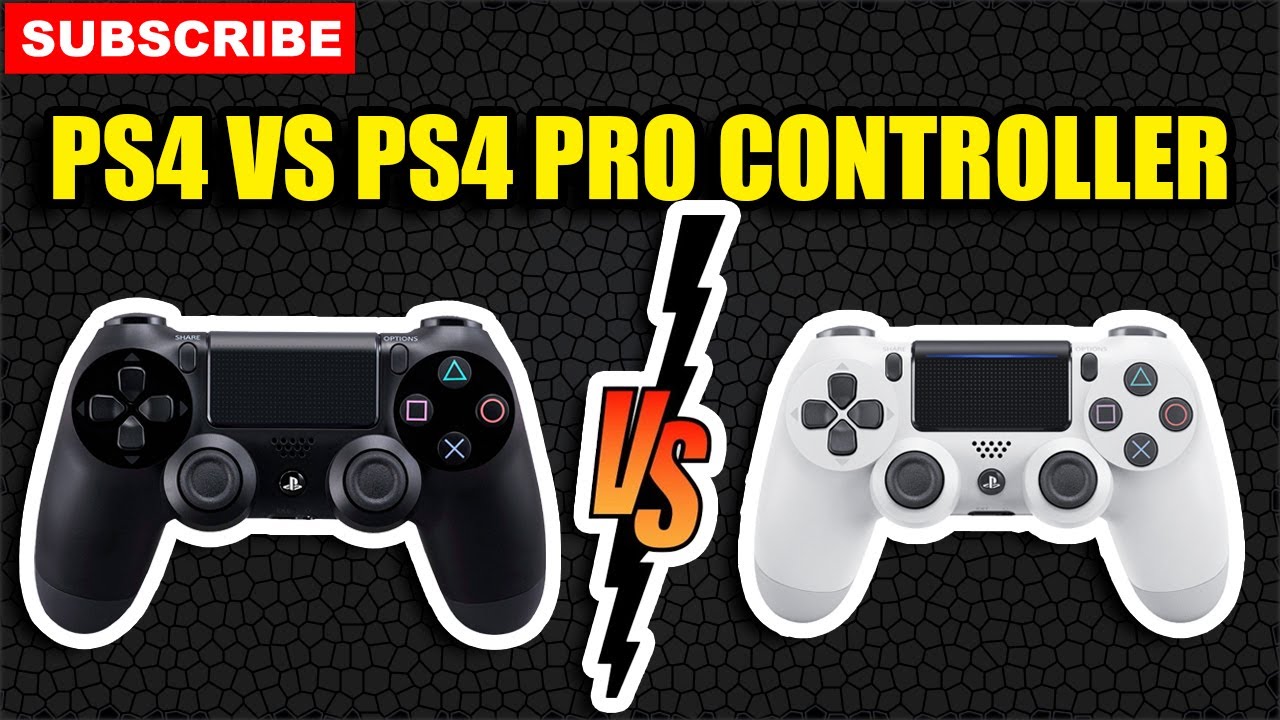 PS4 Controller VS. PS4 Pro Controller - YouTube