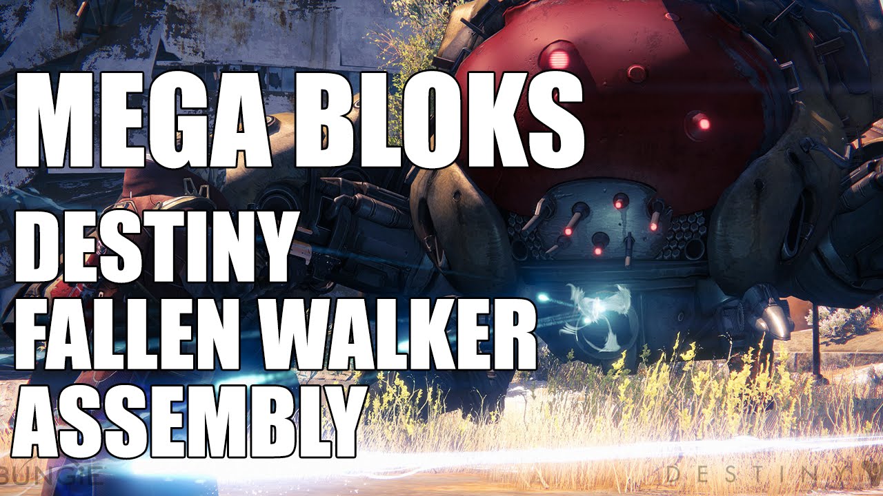 Destiny Mega Bloks - Fallen Walker Assembly (Timelapsed) - YouTube