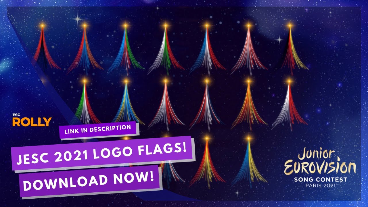 Junior Eurovision 2021 | Logo Flags (ALL COUNTRIES) - DOWNLOAD NOW ...
