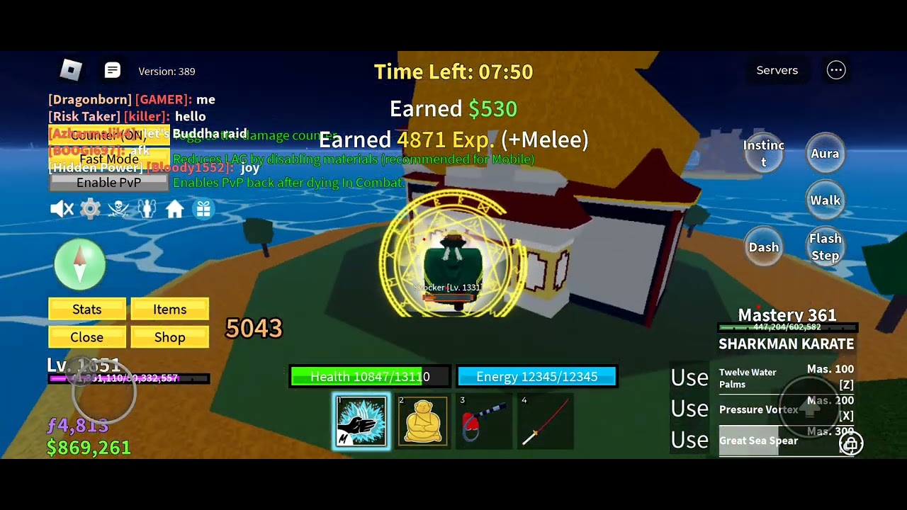 Solo complete Buddha raid # Roblox - YouTube