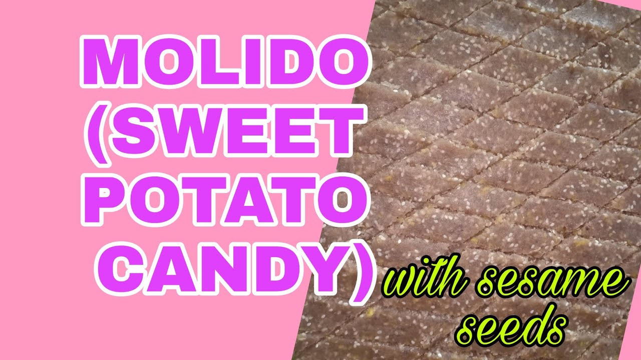 MOLIDO CANDY/SWEET POTATO CANDY with SESAME SEEDS - YouTube