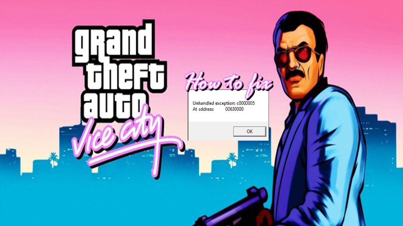 How To Fix Gta Vice City Unhandled Exception Error Fixed Youtube 17536 Hot Sex Picture