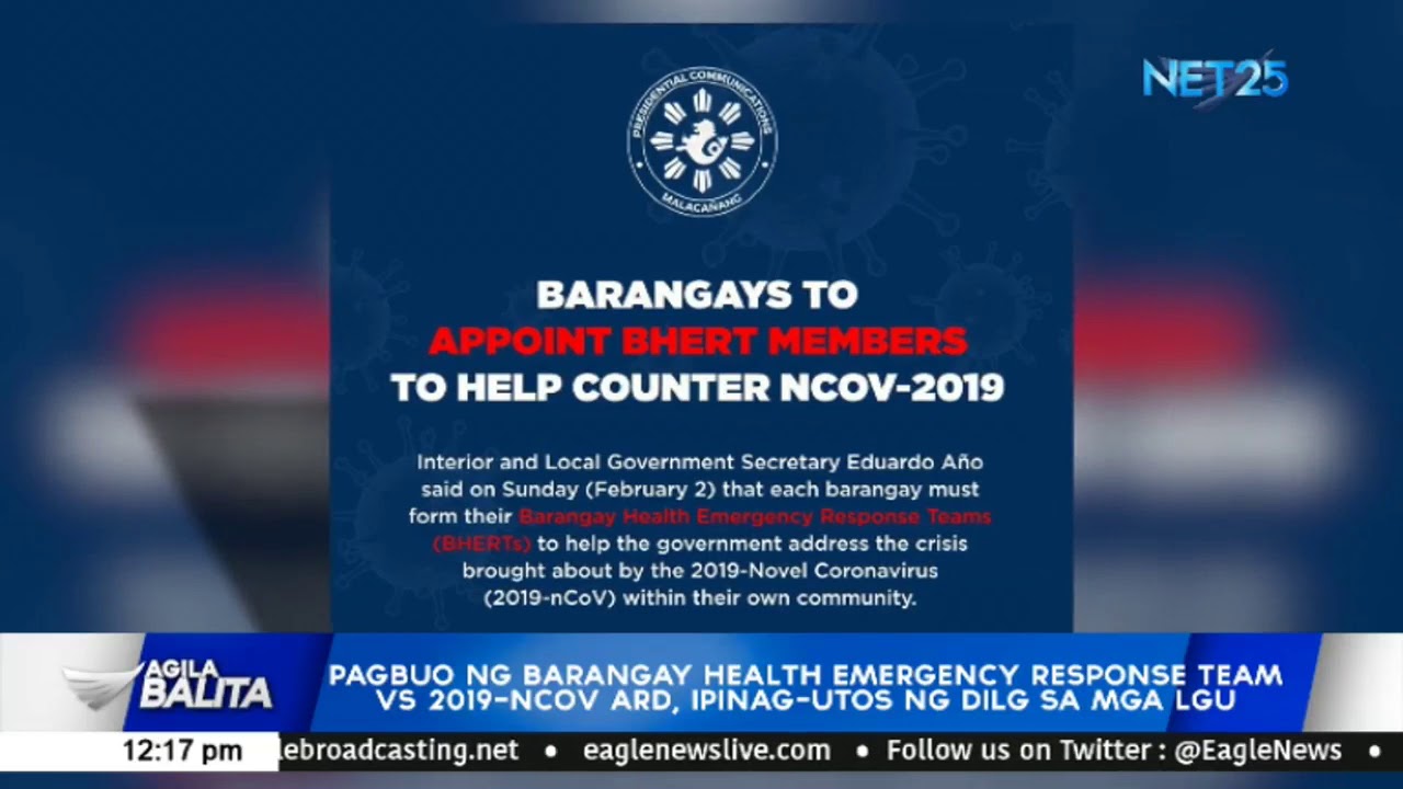 Pagbuo Ng Barangay Health Emergency Response Team Vs 2019 nCov ARD pagbuo-ng-barangay-health-emergency-response-team-vs-2019-ncov-ard