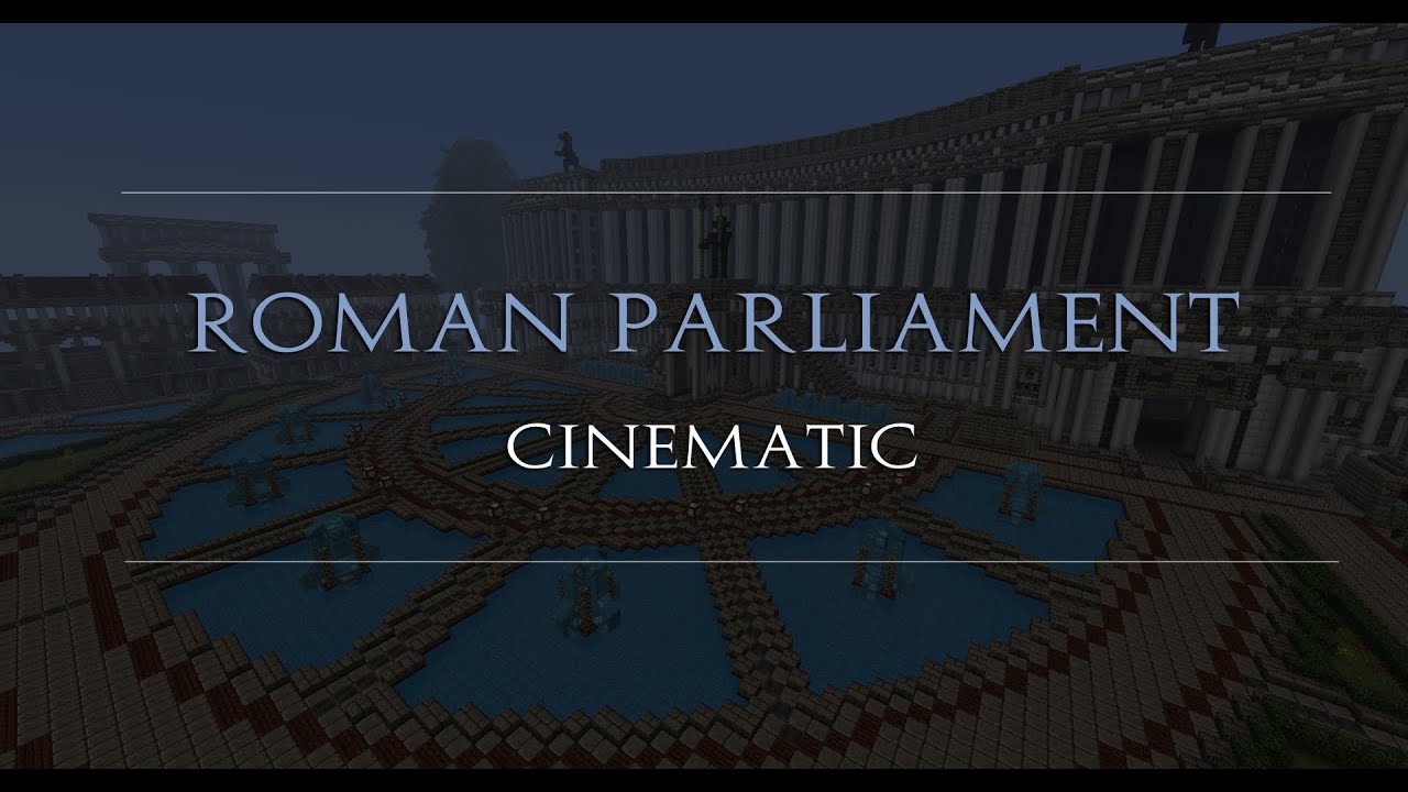 Roman Parliament - Minecraft Cinematic - YouTube