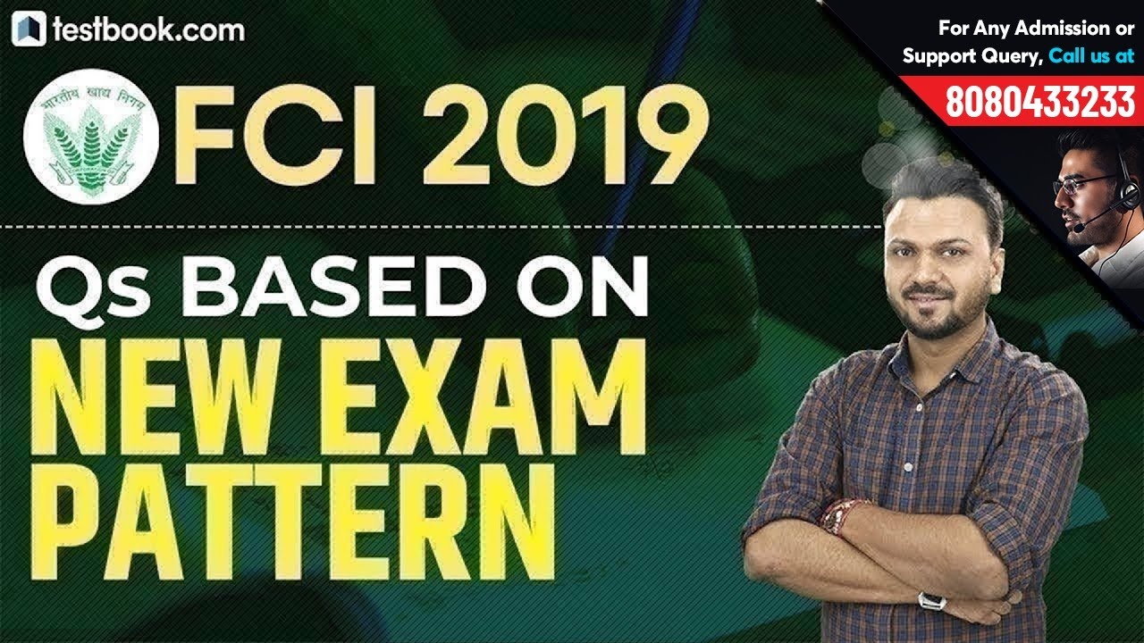 FCI 2019 | Math Questions based on FCI JE Exam Pattern | Preparation ...