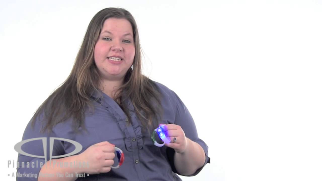 Sound Activated Bracelet and Motion Activated Bracelet Video - YouTube