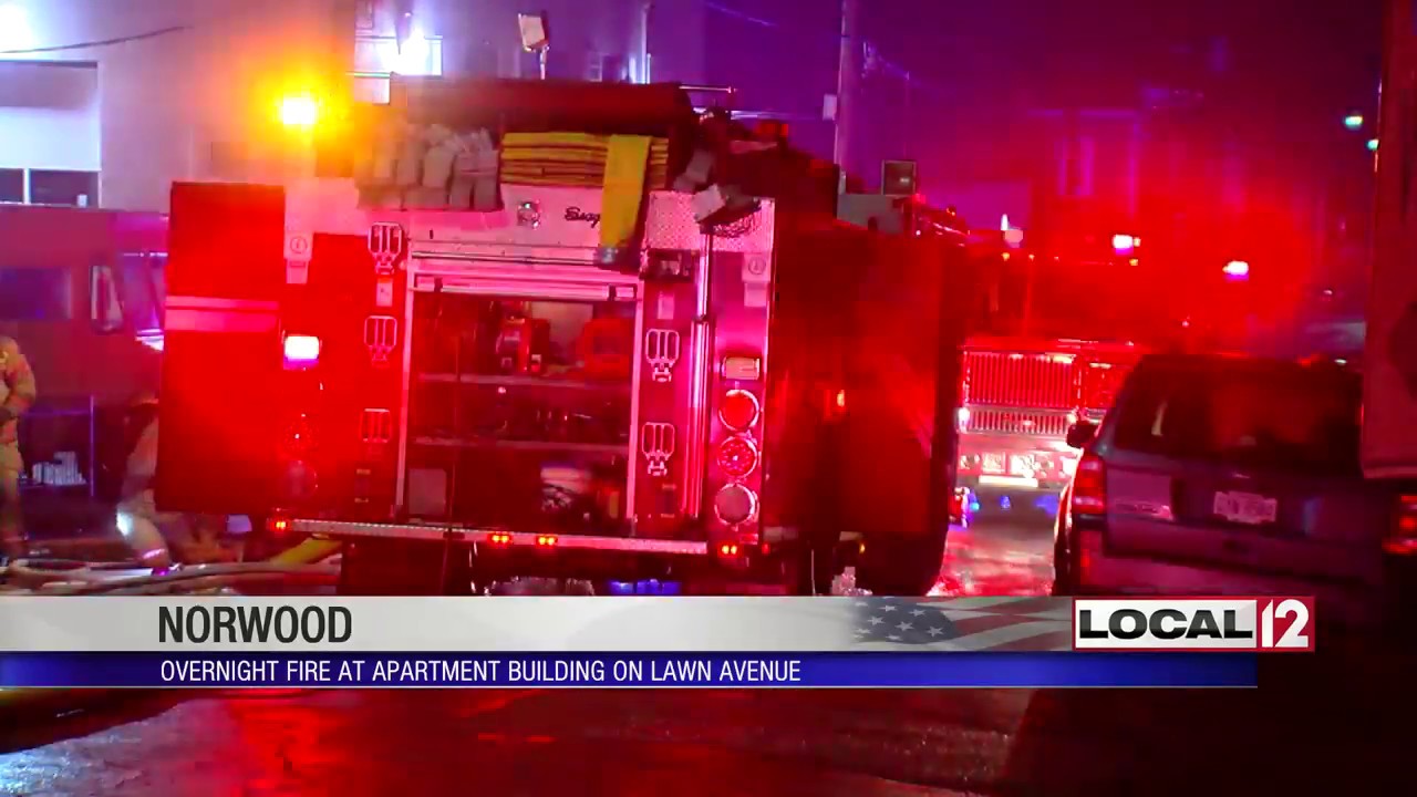 Norwood home catches fire early Sunday morning - YouTube