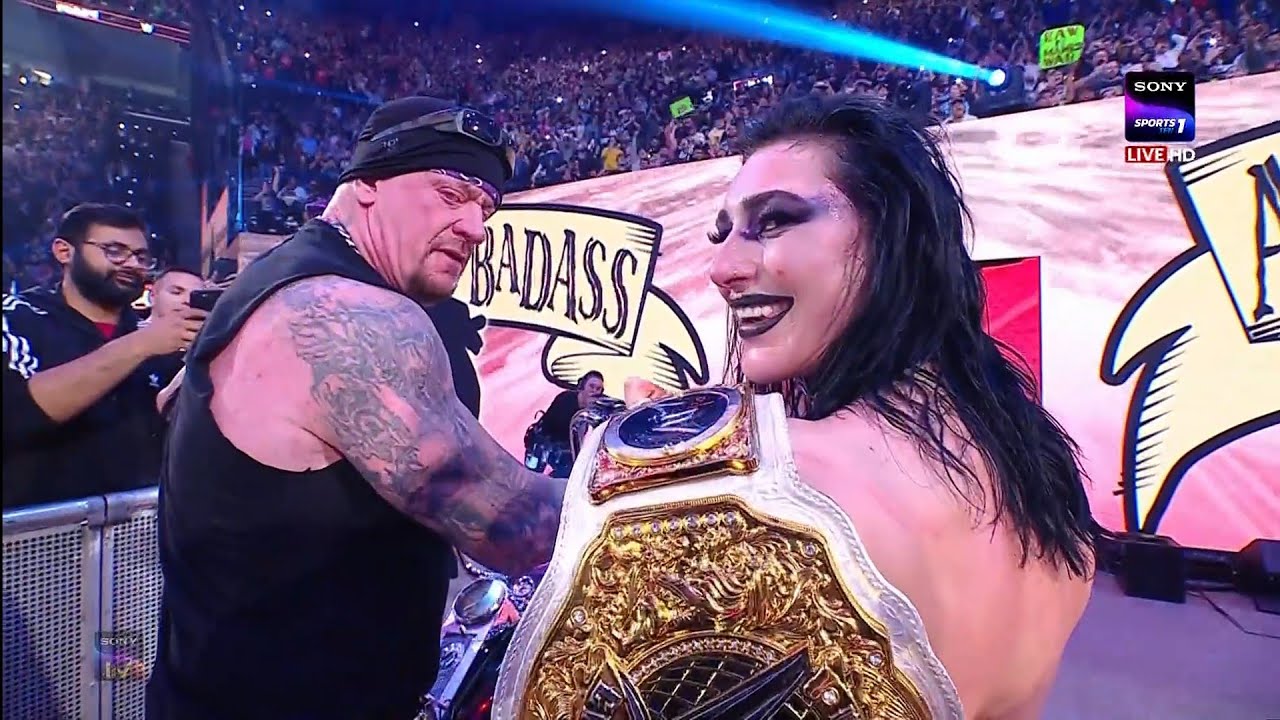 OMG🤯 The Undertaker RETURNS And Celebrate With Rhea Ripley | WWE Raw ...