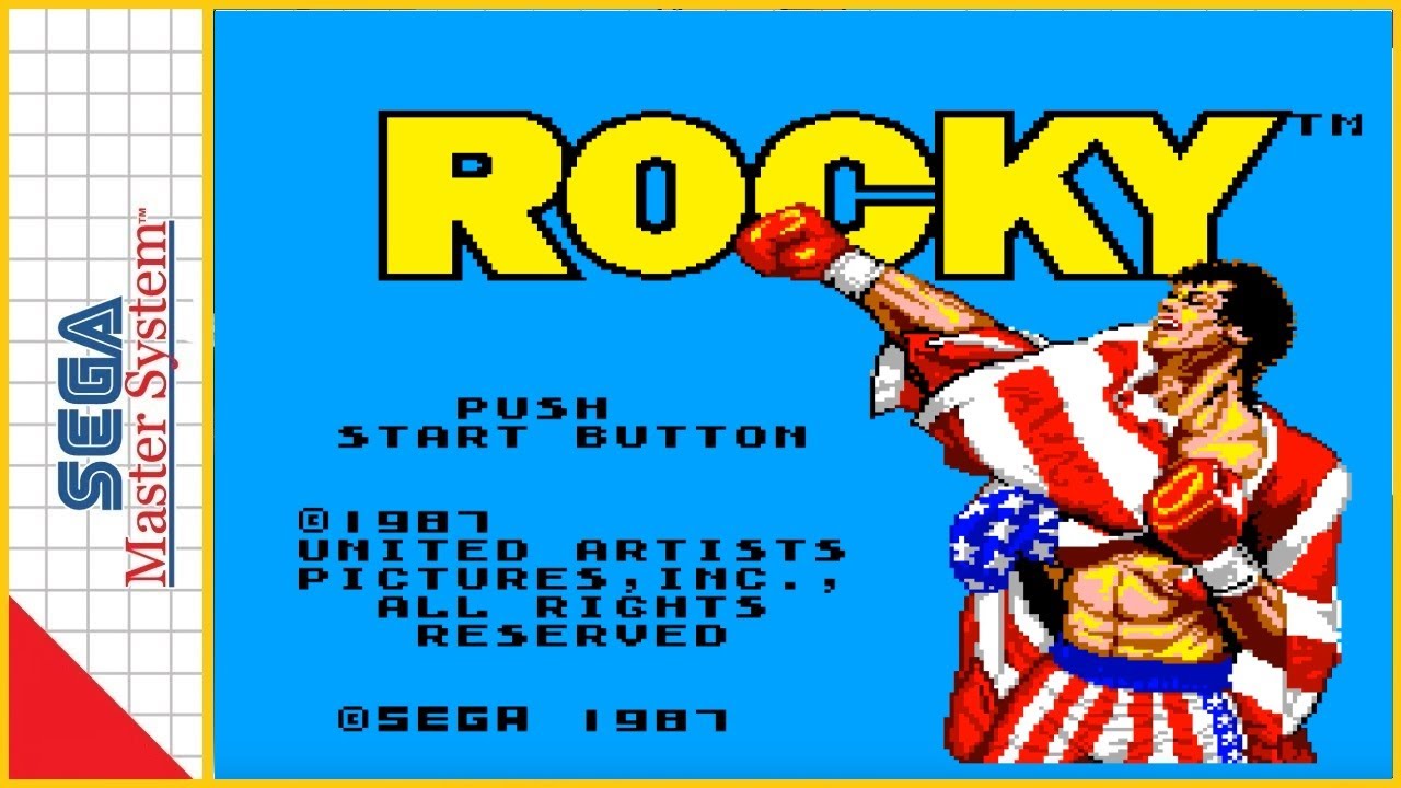 ROCKY - Master System - Deviens Champion du Monde sur le Ring ! 🥊 1987 ...