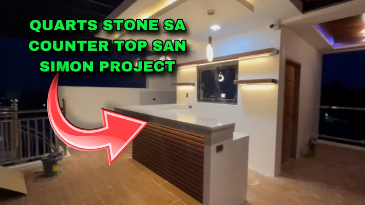SAN SIMON PROJECT QUARTS STONE SA COUNTER TOP - YouTube