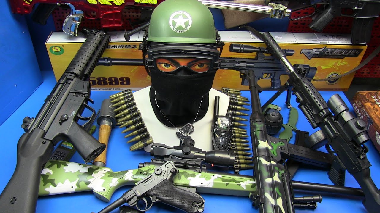 Luger Airsoft Gun , Military Weapons & Equipment - Realistic Toy Guns ...