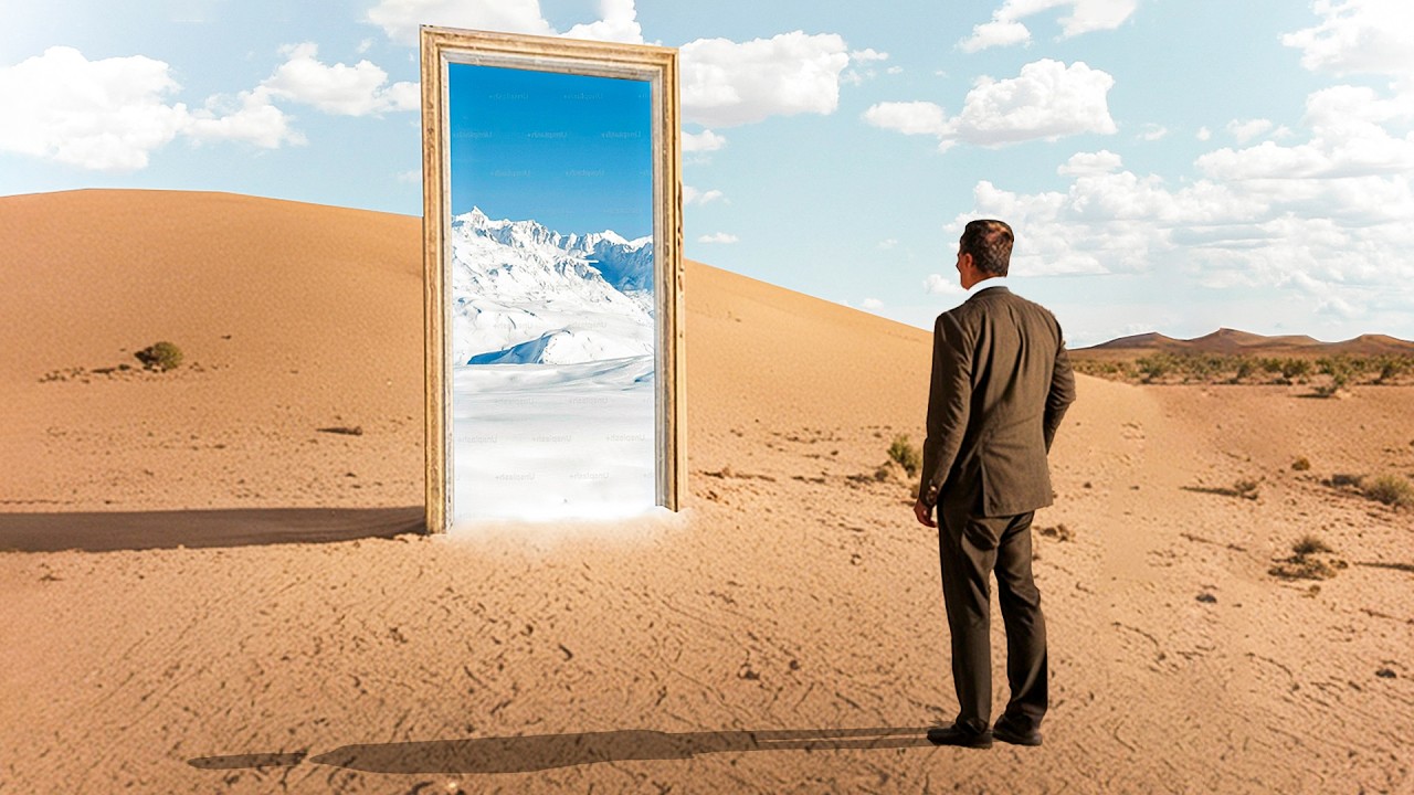 He Suddenly Time Travel to Different Age of Time by a Mysterious Door ...