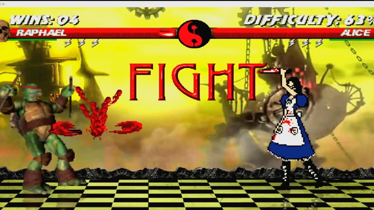 Mortal Kombat Madness Returns : Raphael (Arcade ladder - part 2 ...