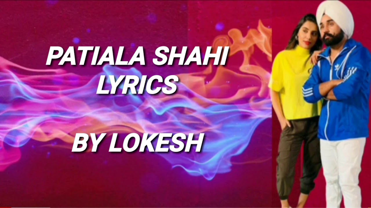 Patiala Shahi Song lyrics Jugraj Sandhu new song - YouTube