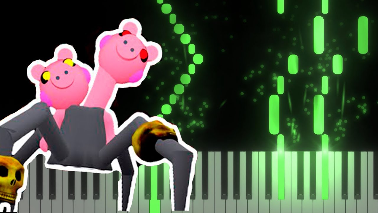 ROBLOX SPIDER PIGGY (Piano Cover & Tutorial) - YouTube