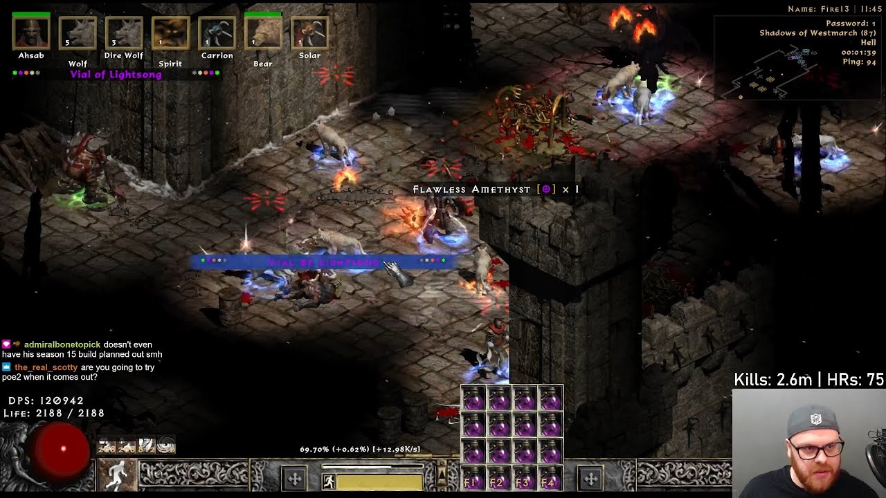 Project Diablo 2 Season 10 Another Vial Of Lightsong Find Day31 Youtube