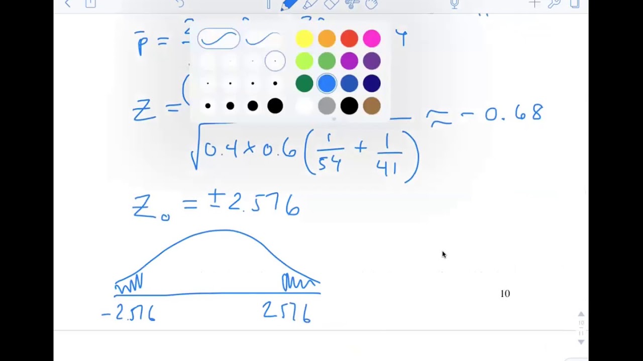 Mr. H's STAT 300: Ch 8 Notes Pages 10 and 11 - YouTube