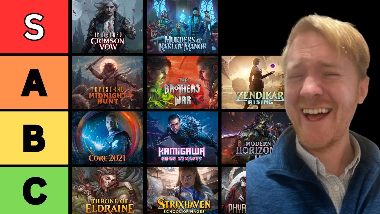 I Ranked *EVERY* Magic: The Gathering Set! (Tier List) - YouTube