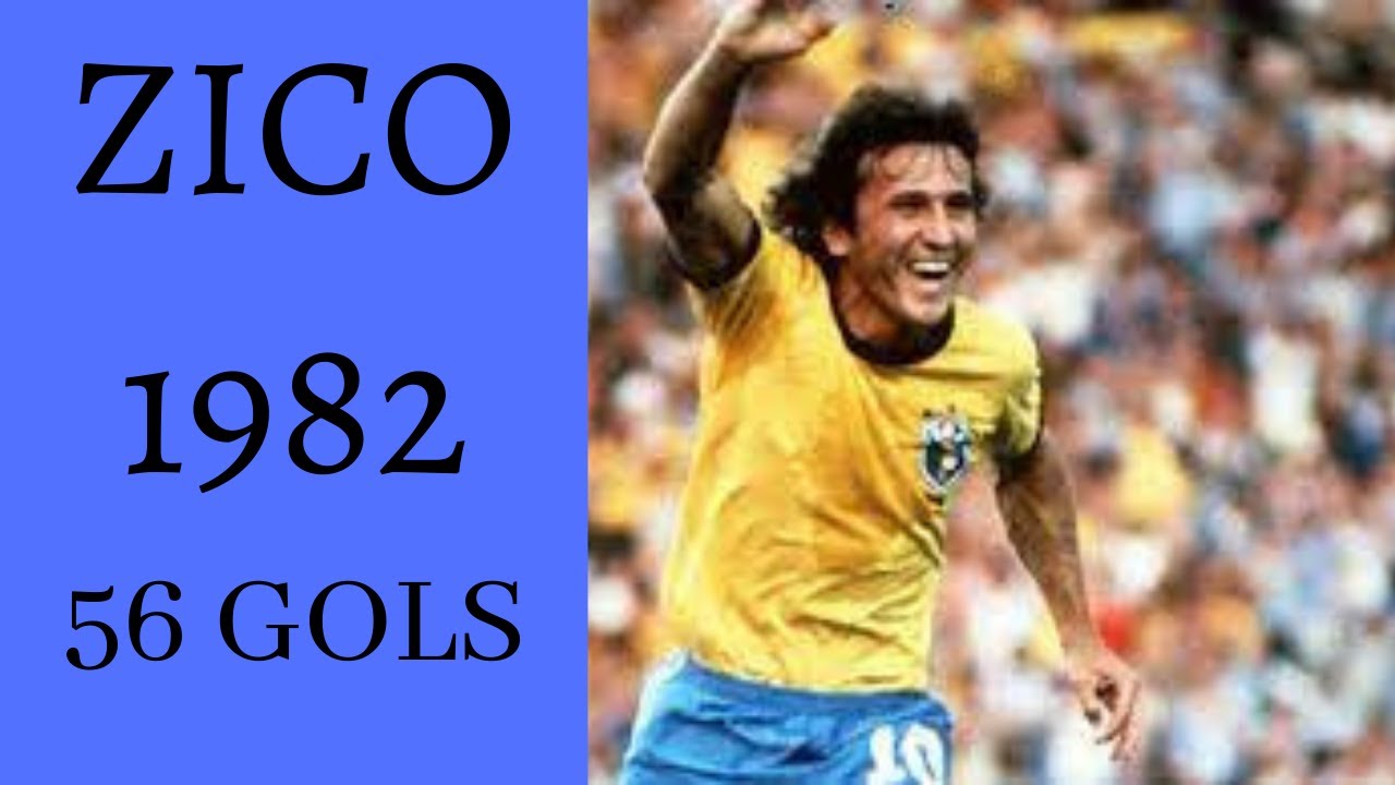 ZICO GOLS EM 1982 - YouTube