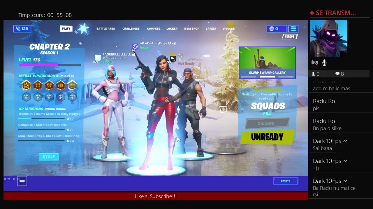 sal baa!! | Fortnite Romania Live - YouTube