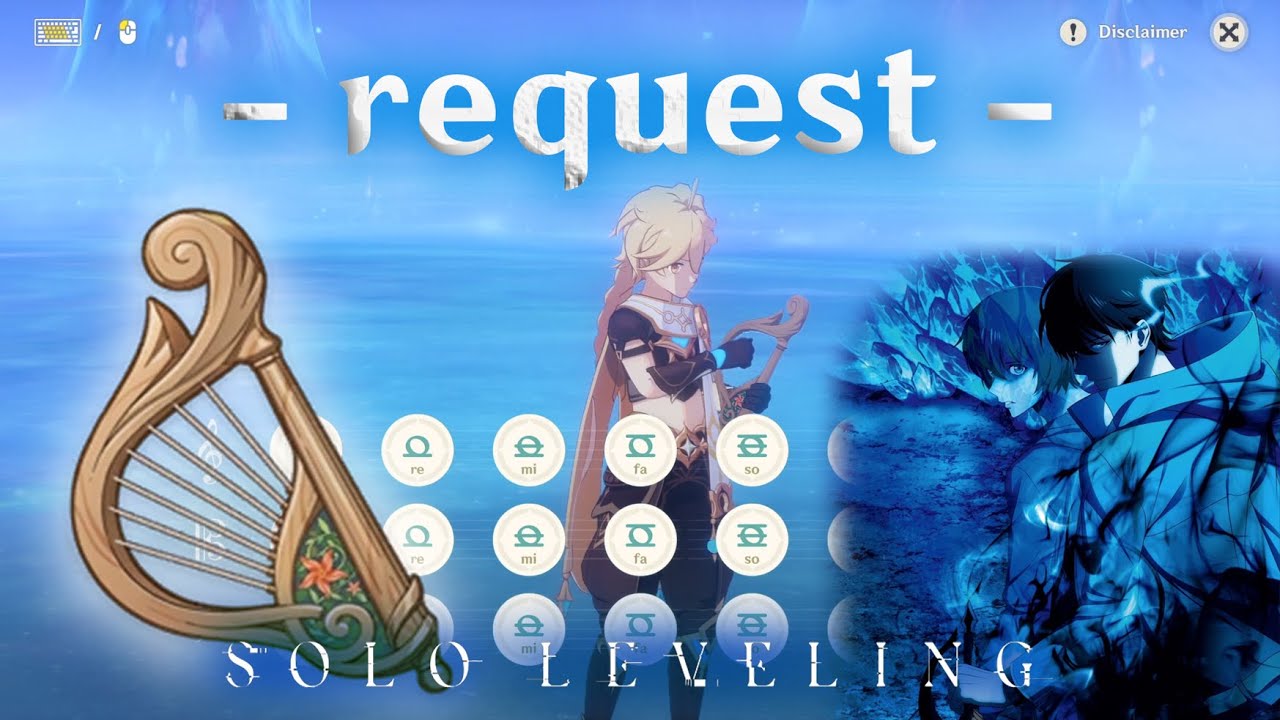 【Solo Leveling ED】request | by krage [Genshin Impact Windsong Lyre] - YouTube